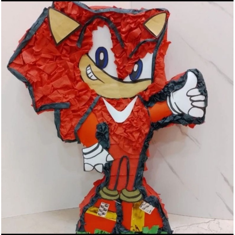 Jual Pinata Sonic custom 3D/Pinata ulang tahun custom/Sonic ultah ...