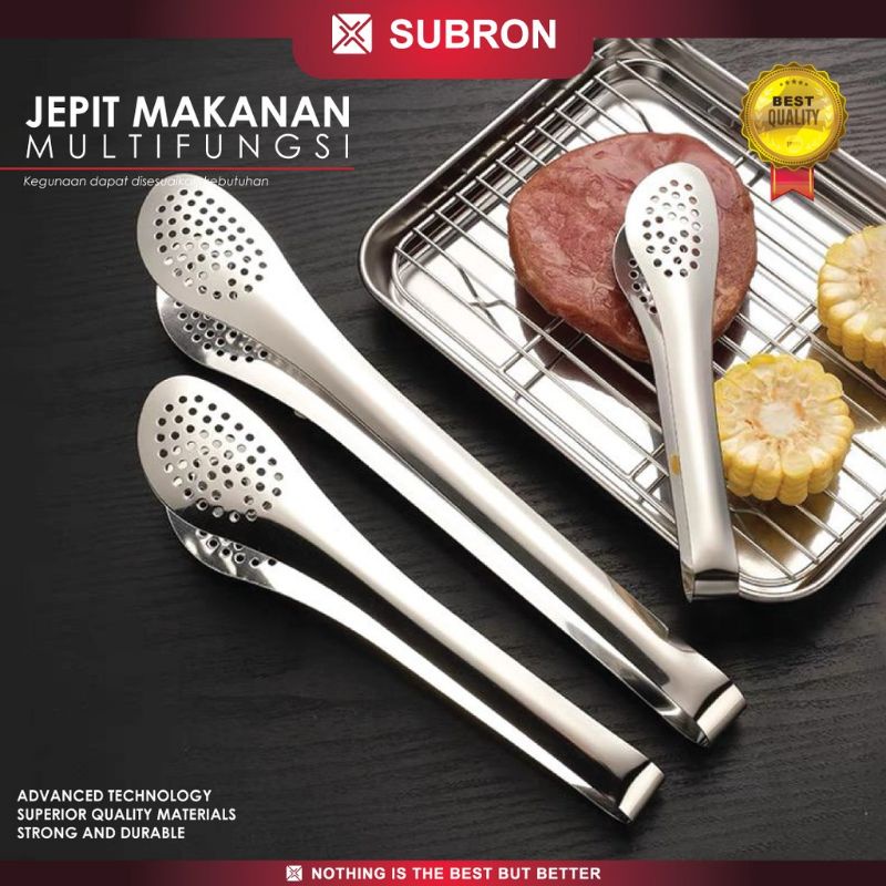 Jual Jepitan Capitan Stainless Daging BBQ Yakiniku Grill Bakar Jepit ...