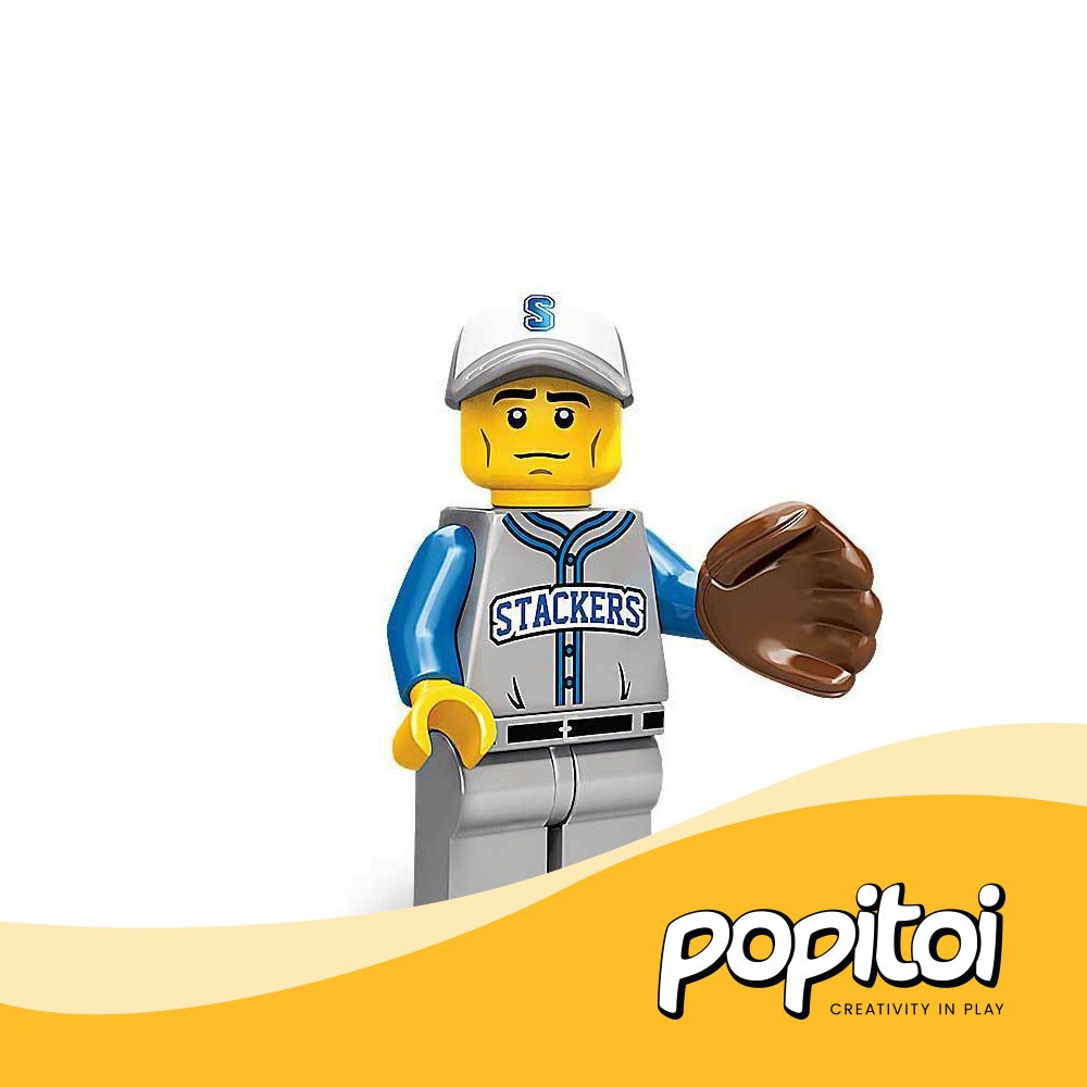 Jual LEGO MINIFIGURES Series 10 Baseball Fielder | Shopee Indonesia