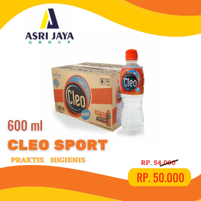 Jual CLEO SPORT 600ml | Shopee Indonesia