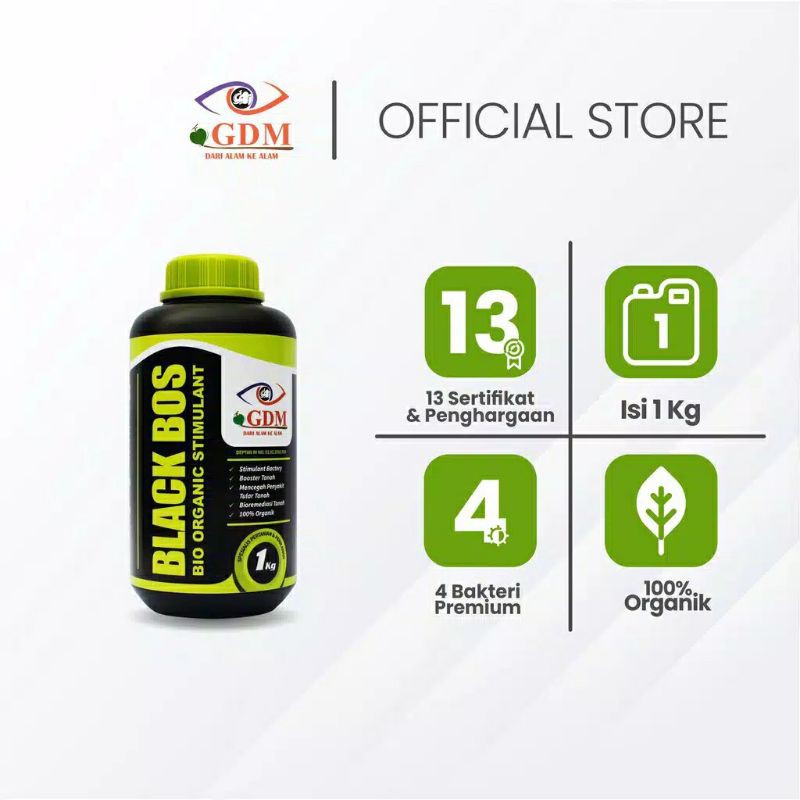 Jual GDM BLACK BOS( BIO ORGANIK STIMULANT) | Shopee Indonesia