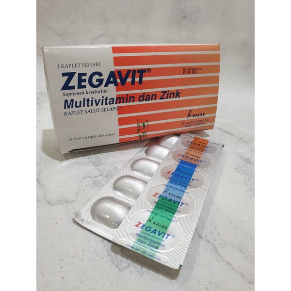 Jual Zegavit Multivitamin dan Zink | Shopee Indonesia