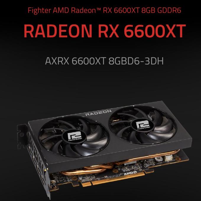 Jual PowerColor Fighter AMD Radeon RX 6600XT 8GB GDDR6 - Resmi | Shopee ...