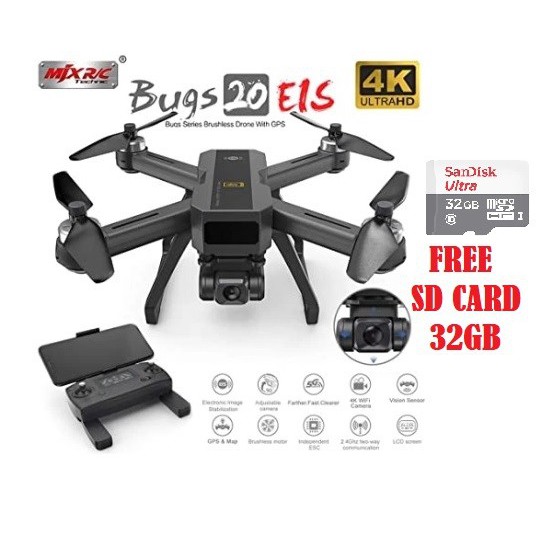 Jual Drone MJX B20 EIS with 4K Camera 5G WiFi Brushless | Shopee Indonesia