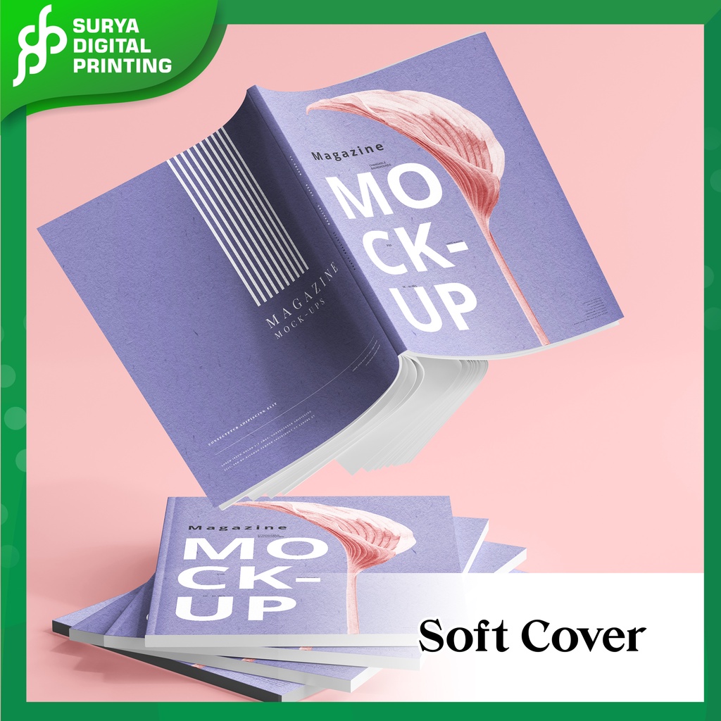 Jual Jasa Cetak Buku | Softcover A4, A5, A6 Hitam Putih - BUKU A5 ...