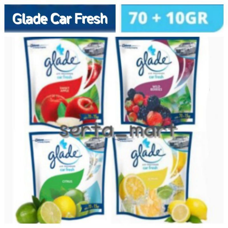 Jual Glade Car Fresh Gel 70gr - Glade Pengharum Mobil Pouch 70gr Citrus ...