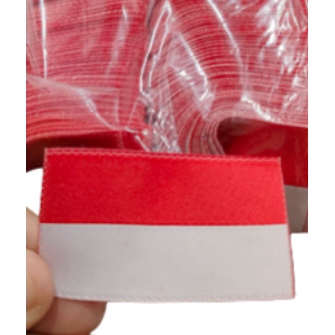 Jual Bedga / BET BENDERA MERAH PUTIH Size : xcm untuk Atasan Seragam ...