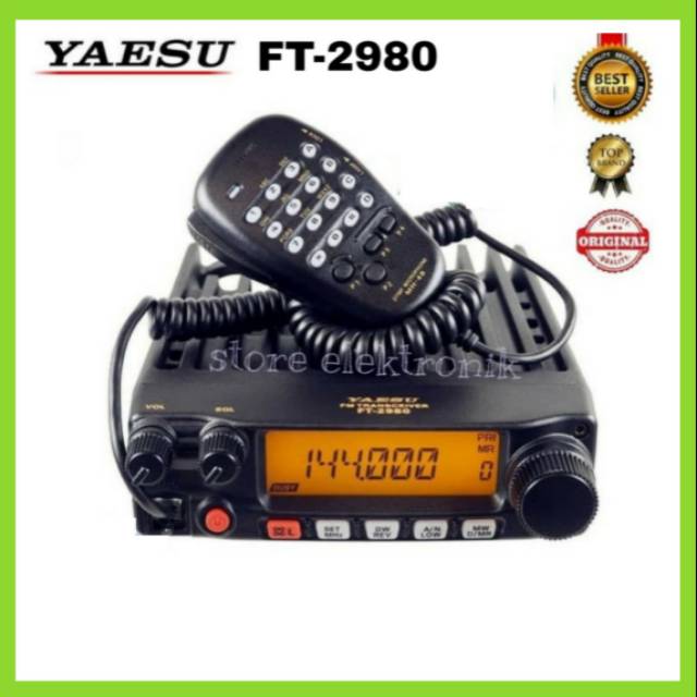 Jual Radio Rig Yaesu FT 2980 Original Garansi Resmi Yaesu FT 2980 | Shopee Indonesia