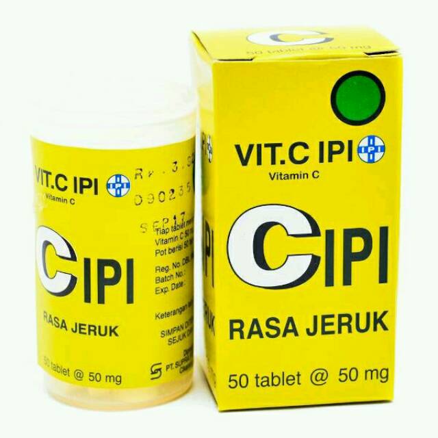 Jual IPI Vitamin C 50mg isi 45 Tablet | Shopee Indonesia