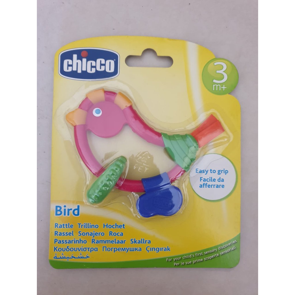 Jual CHICCO BIRD RATTLE 3M+ (kemasan rusak) | Shopee Indonesia