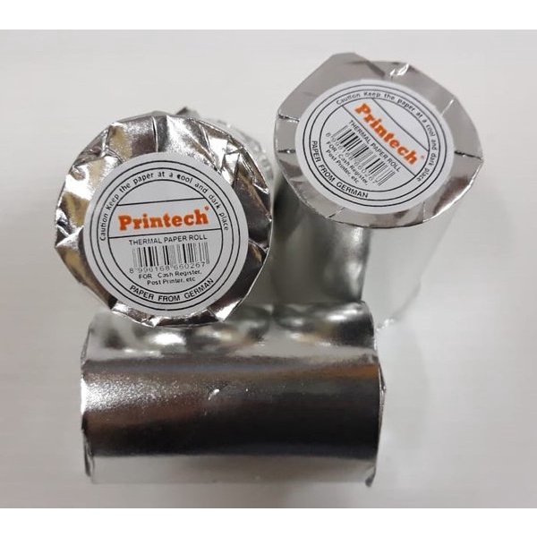 Jual Printech Kertas Thermal Kasir Ukuran 57x40 | Shopee Indonesia