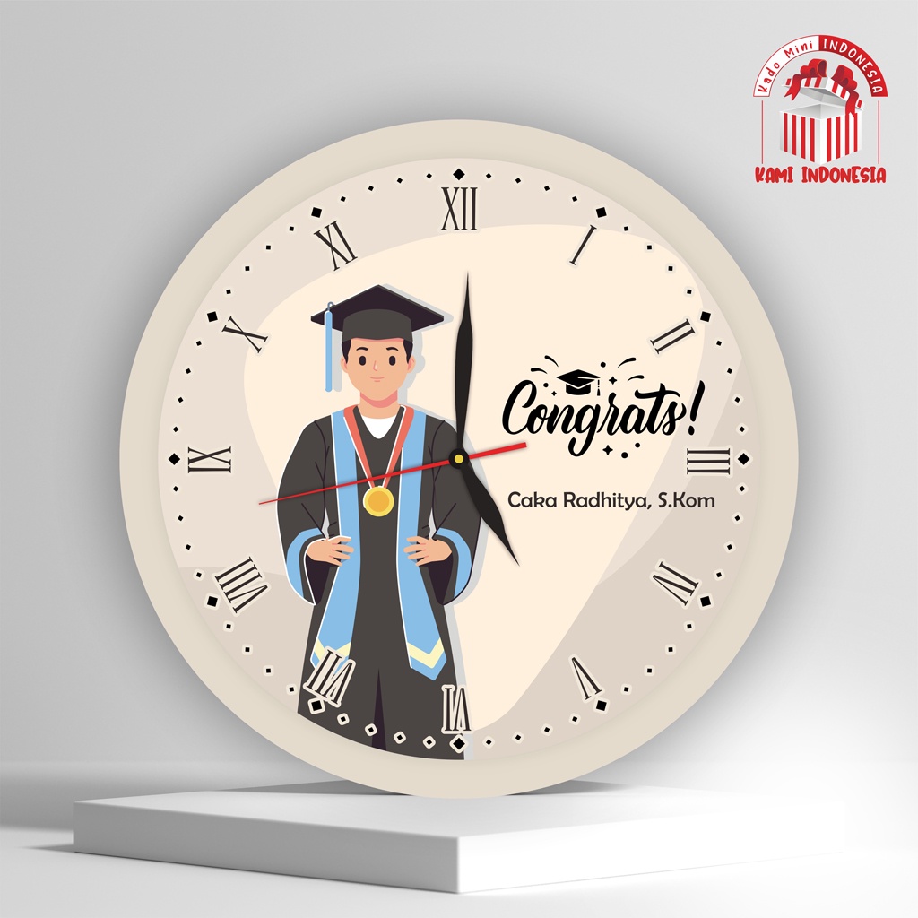 Jual SOUVENIR WISUDA JAM DUDUK HAMPERS GRADUATION | Shopee Indonesia