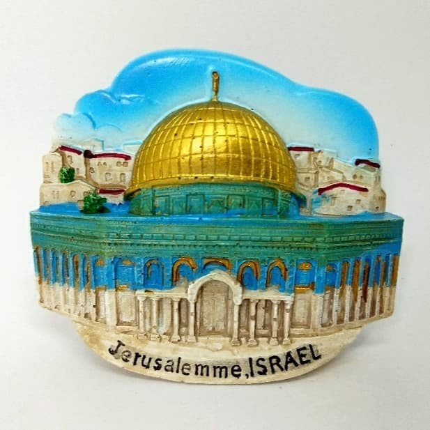 Jual Souvenir magnet kulkas Dome of the Rock oleh oleh Jerusalem Israel ...