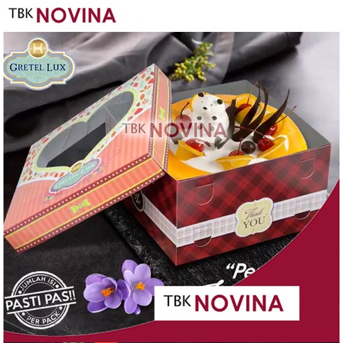Jual KOTAK KUE CAKE / BOX CAKE TART / DUS BOLU KUE ULANG TAHUN GRETEL ...