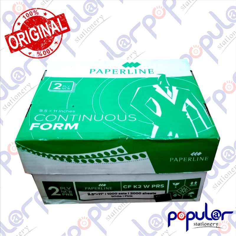 Jual Kertas CF Paperline K2 Warna Perforasi | Shopee Indonesia
