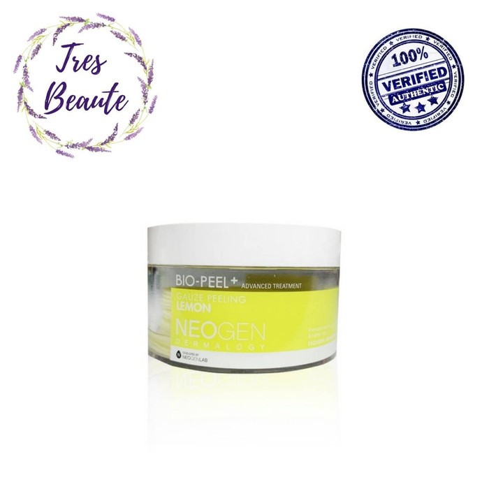 Jual NEOGEN DERMALOGY BIO PEEL GAUZE PEELING SMALL JAR LEMON (18pcs) | Shopee Indonesia