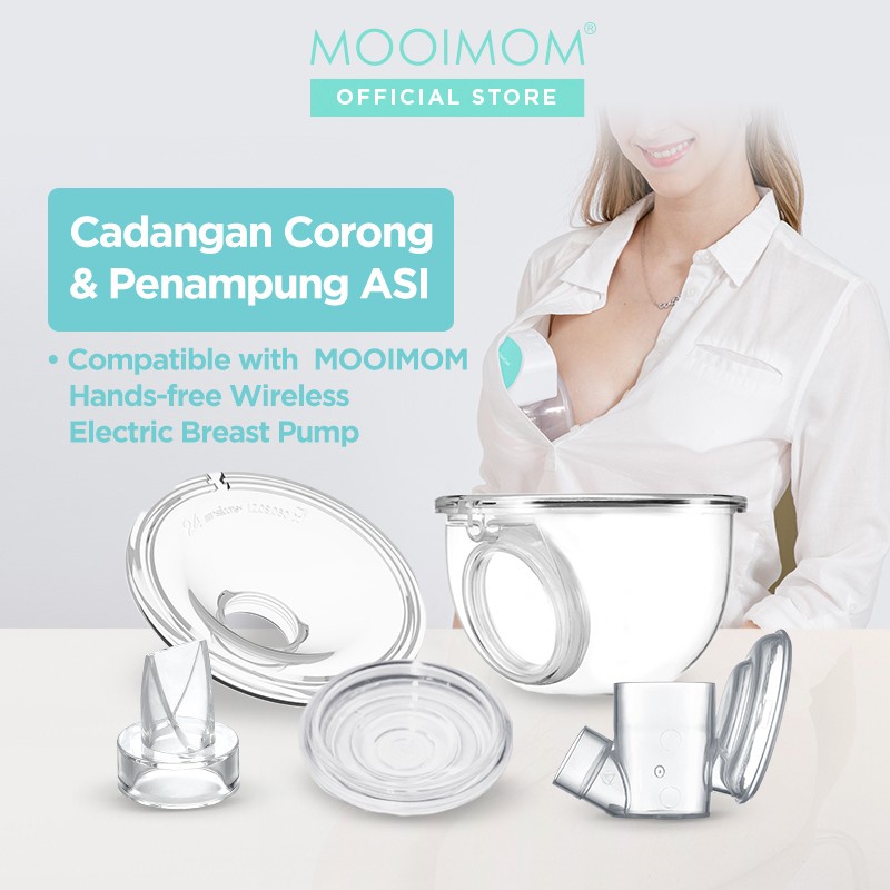 Jual Corong Set Mooimom M2 Handsfree Wearable Sparepart Pompa Asi ...