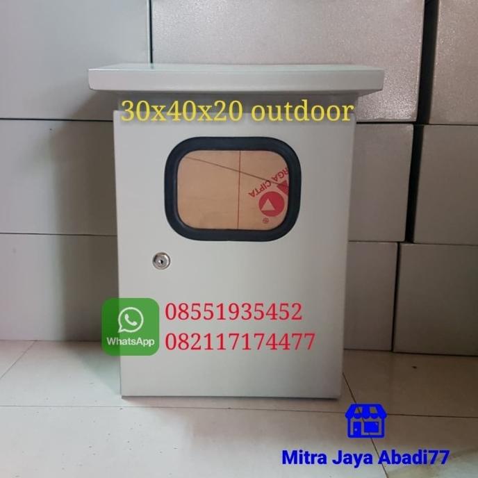 Jual PROMO Box panel kwh 30x40 outdoor 30x40x20 40x30 40x30x20 30 x 40 x 20 cm | Shopee Indonesia