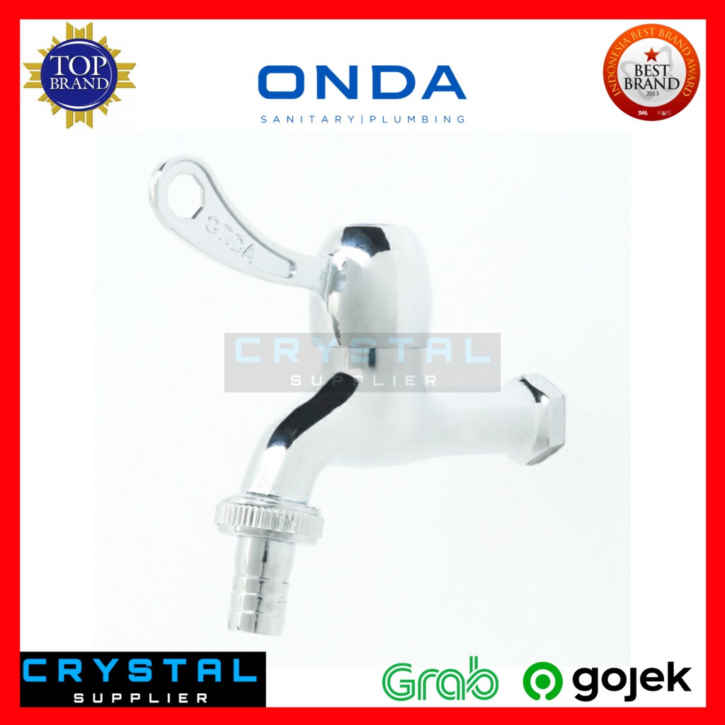 Jual KRAN ONDA CLS 02 1/2" inch / Keran Air Taman Tembok Cuci Dapur CLS02 | Shopee Indonesia