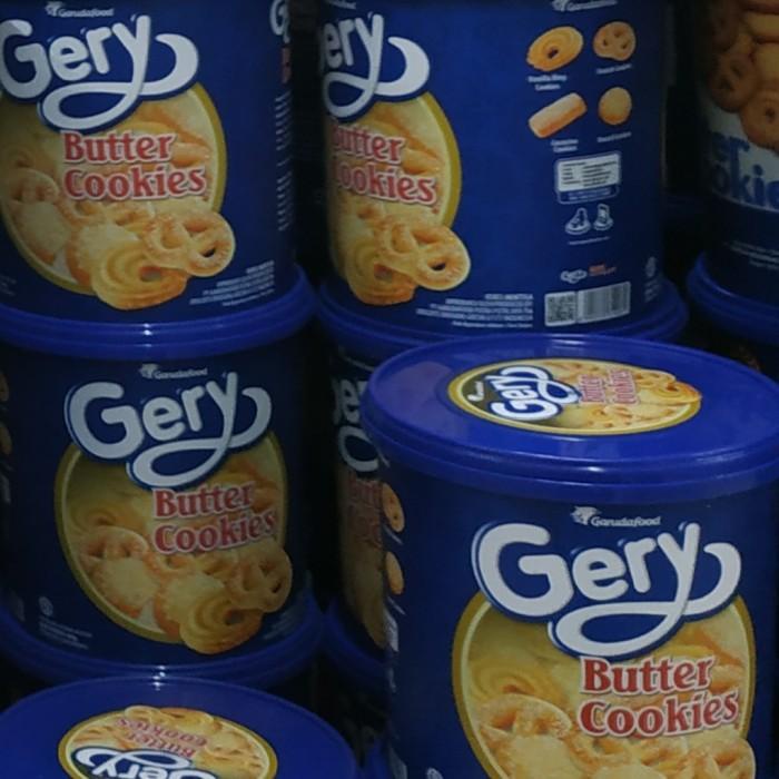 Jual Biskuit Kaleng Lebaran Gery Butter Cookies @ 300 Gr (4 Ember ...
