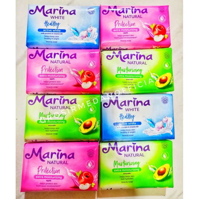 Jual MARINA BAR SOAP - SABUN BATANG HARUM WANGI | Shopee Indonesia