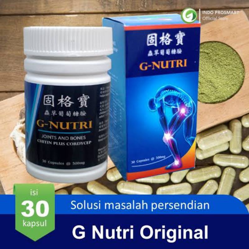 Jual G NUTRI ASLI Gnutri Herbal Mengatasi Rasa Sakit Di Persendian ...