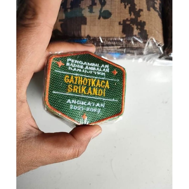 Jual BADGE TISKA & AMBALAN BORDIR ( MINIMAL ORDER 50 PCS SESUAI ...