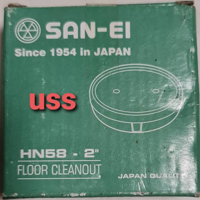 Jual Saringan Got | San Ei Hn 58 Floor Clean Out 2 Inch | Shopee Indonesia