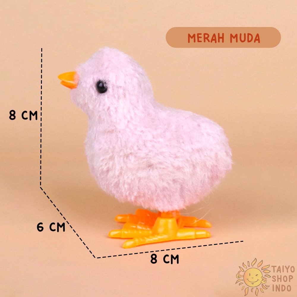 Jual TAIYO Mainan Anak Ayam Itik Berjalan Kelinci Burung Model Putar ...