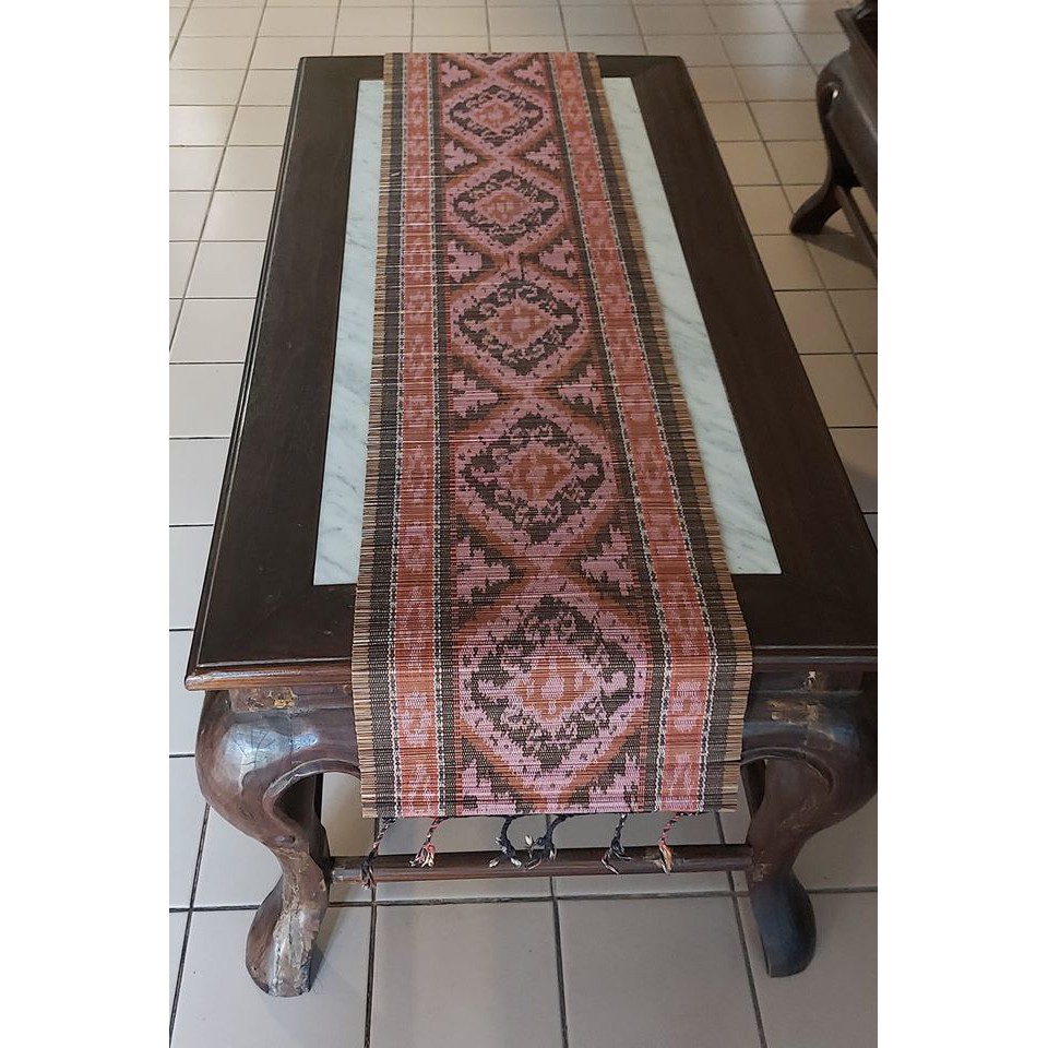 Jual PP 0015 Table runner unik tenun lidi | Shopee Indonesia