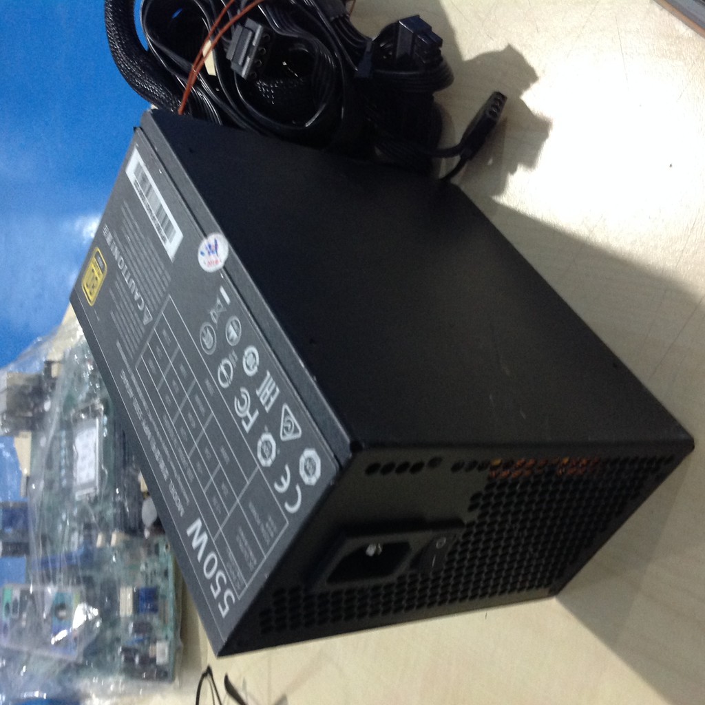 Jual psu full modular 550w cooler master 80plus gold | Shopee Indonesia