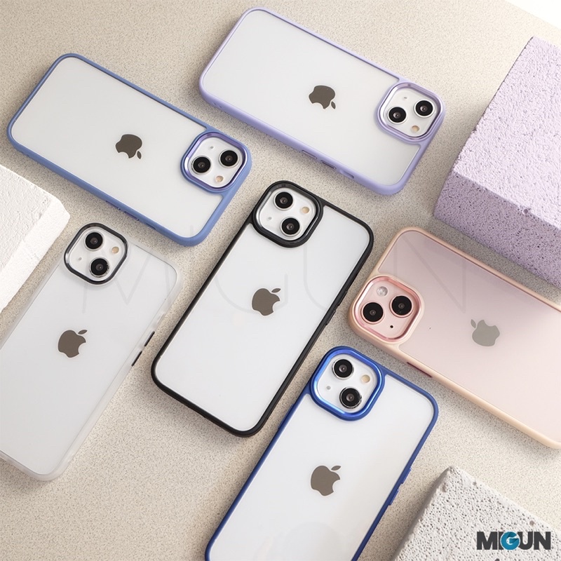 Jual New! METALLIC MATTE BUMPER - Softcase For iphone 11 12 13 PRO ...