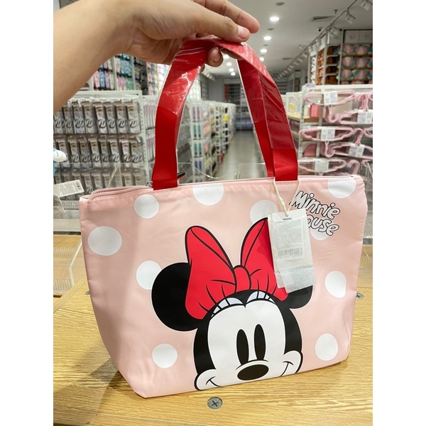 Jual MINNIE MOUSE COLLECTION LUNCH BENTO BAG MINISO | Shopee Indonesia
