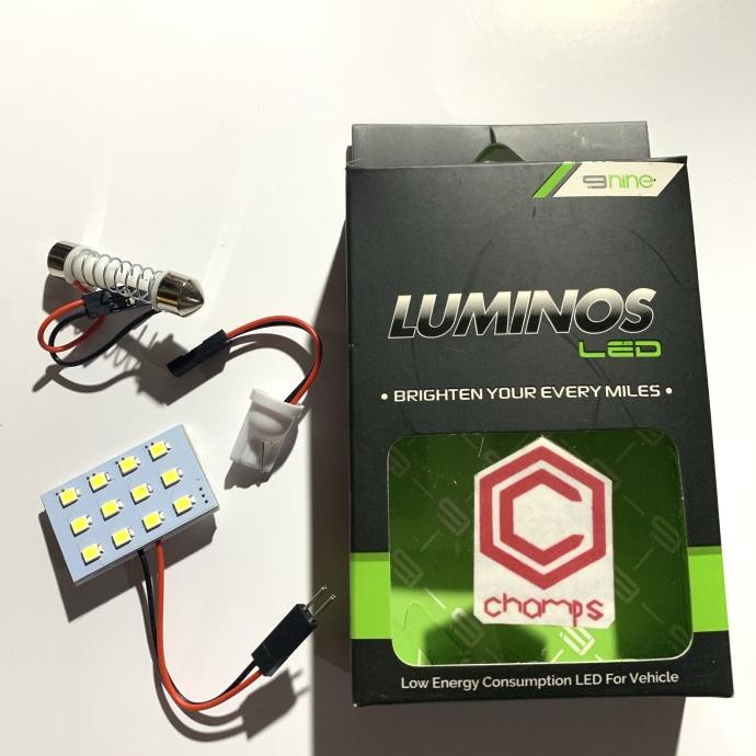 Jual Lampu kabin COB 12 Titik LED Cabin Plasma Lamp Plafon Mobil ...