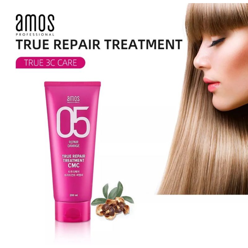 Jual Amos Professional True Repair Treatment CMC 200ml | Shopee Indonesia
