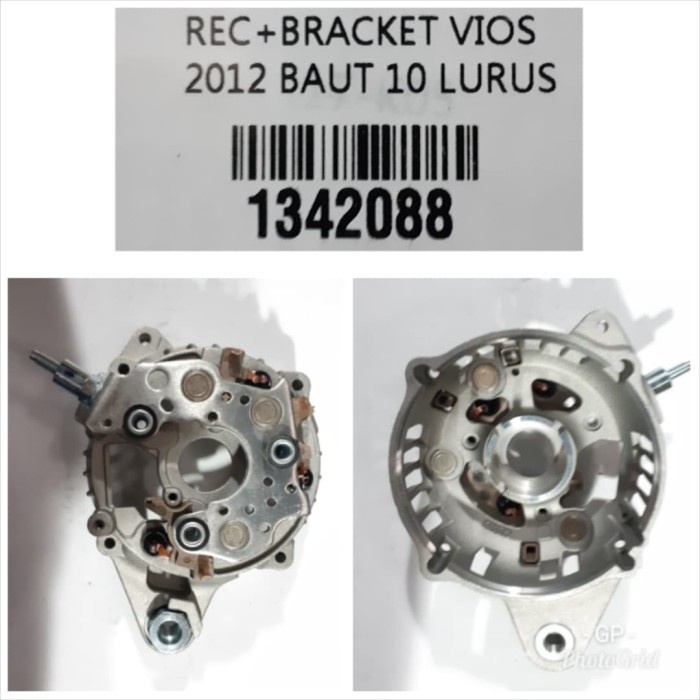 Jual Rectifier - Silikon Bracket USI Toyota Vios 2012 Baut 10 Lurus ...