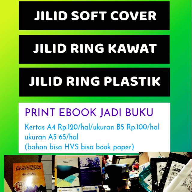 Jual JILID SOFT COVER - JILID RING KAWAT - JILID RING PLASTIK - JILID ...