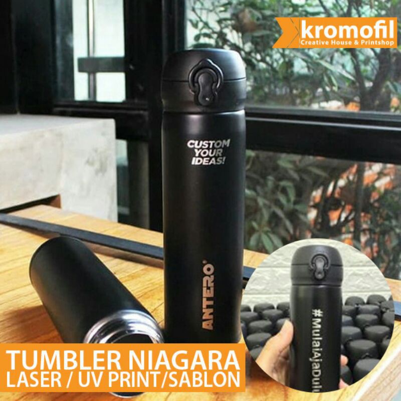 Jual CETAK TUMBLER / TUMBLR CUSTOM NAMA PREMIUM AESTHETIC | KROMOFIL ...