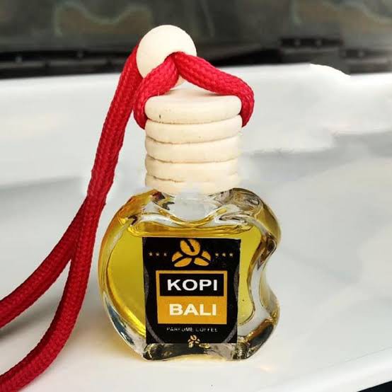 Jual PENGHARUM GANTUNG Parfum Ruangan Botol Kaca Kopi Mobil AC Lemari ...