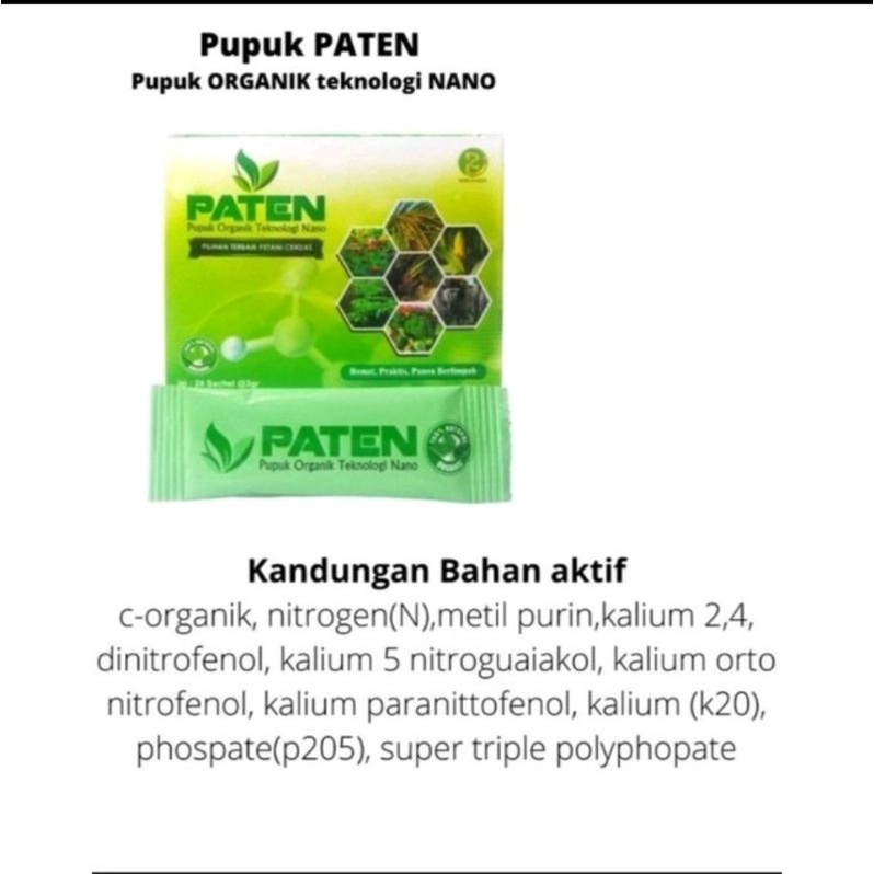 Jual Pupuk Paten sachet | Shopee Indonesia