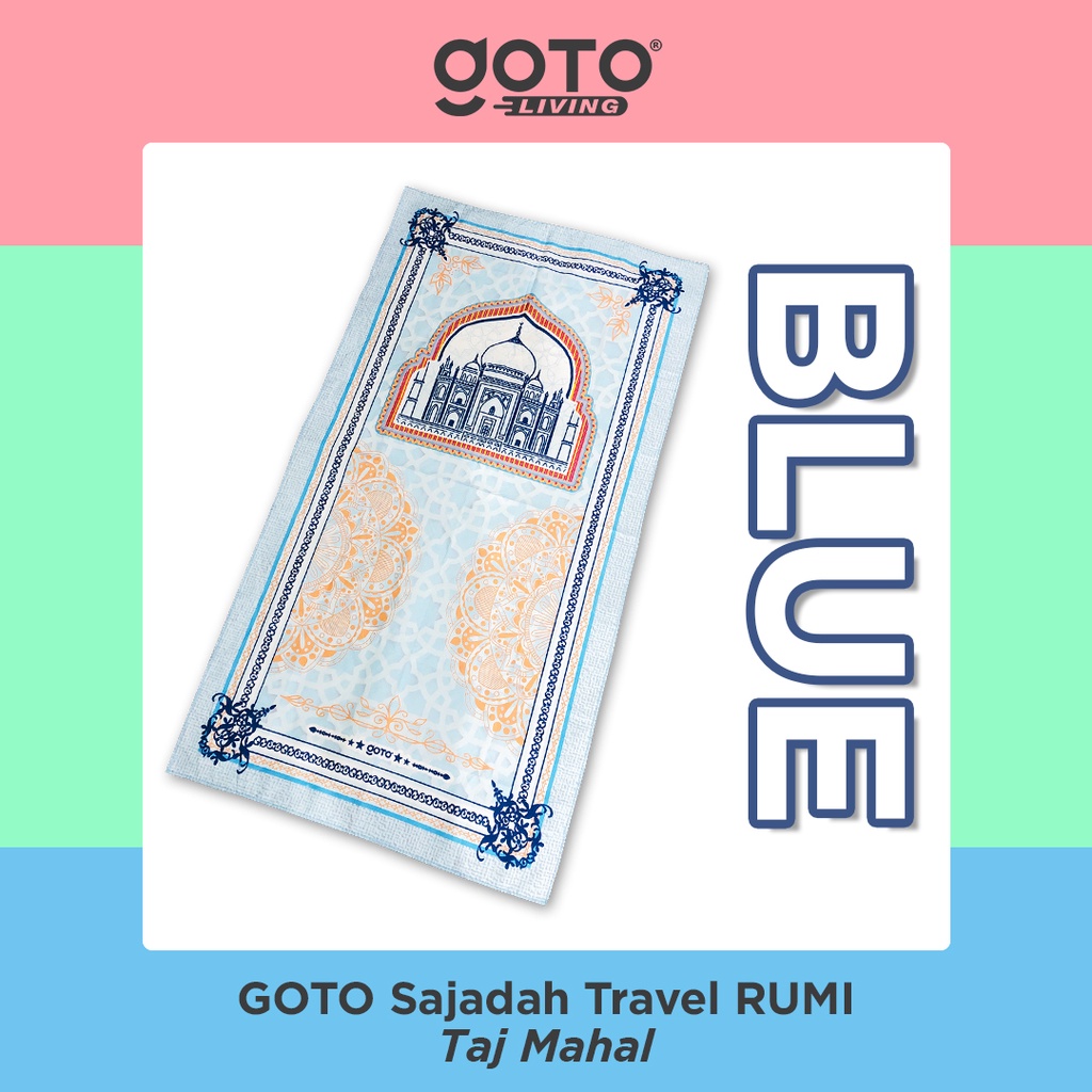 Jual Goto Rumi Sajadah Travel Lipat Sejadah Traveling Sajada Sholat ...