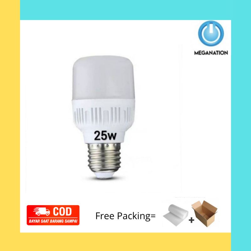 Jual LAMPU LED MURAH 25w/ LED CAPSULE/LED TABUNG/LED BOHLAM/LAMPU KAPSUL | Shopee Indonesia