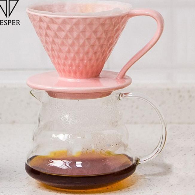 Jual coffee dripper ceramic V60 / kopi drip keramik 01 dan 02 - dripper ...
