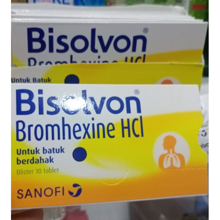 Jual BISOLVON obat batuk pengencer berdahak bromhexin 10 tablet ...