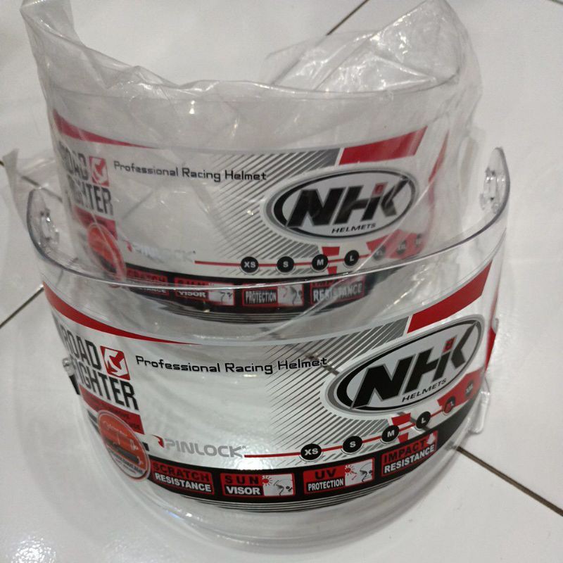 Jual kaca Helm NHK Rx9 flat Visor Original | Shopee Indonesia