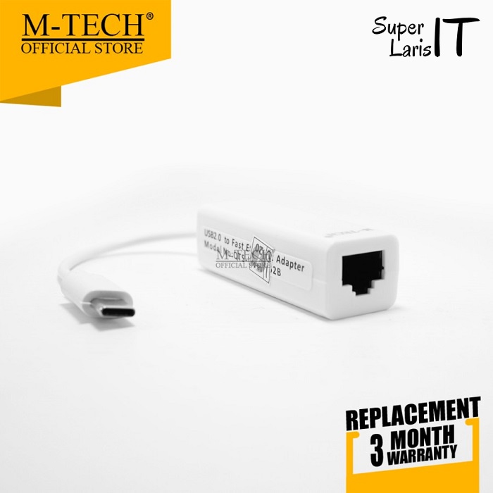 Jual Kabel Converter Usb Type C to Ethernet LAN Adapter | Shopee Indonesia