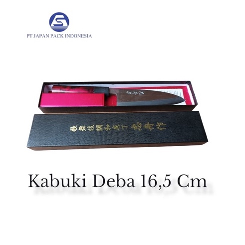 Jual Japanpack/Japanese Knife/ Japanese Pisau Kabuki Deba 16.5 cm ...