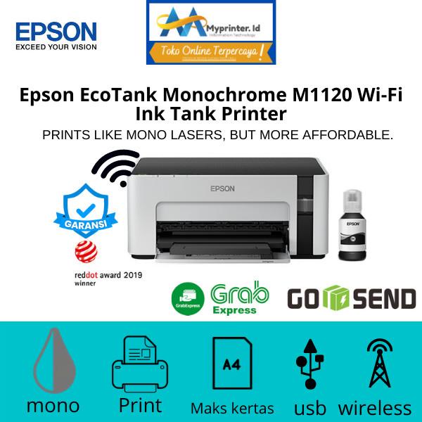 Jual Printer Epson M1120 wifi pengganti M100 monochrome | Shopee Indonesia
