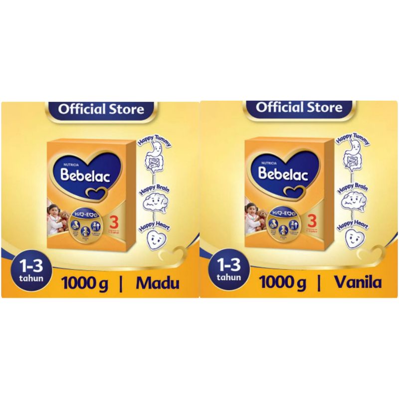 Jual BEBELAC 3 Susu Pertumbuhan 1000gram | Shopee Indonesia
