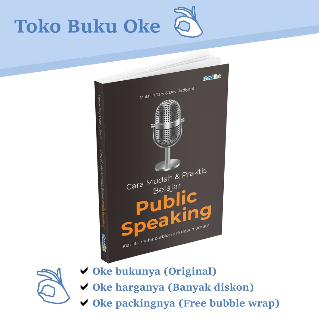 Jual Buku Panduan Cara Mudah dan Praktis Belajar Public Speaking | Shopee Indonesia